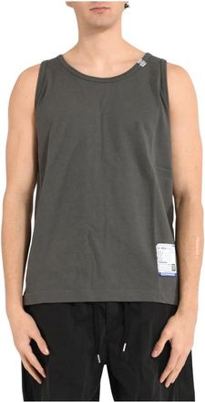 Miharayasuhiro Mihara Yasuhiro, Homme, Tops, Gris, Taille: XL D&eacute;bardeur en jersey &eacute;pais