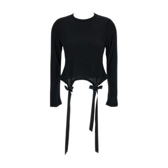 Simone Rocha Damen, Oberteile, Schwarzk, LGr&ouml;&szlig;e