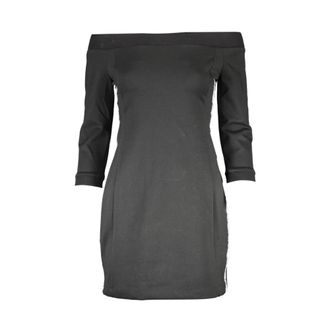 Calvin Klein Femme, Robes, Noir, Taille: 36 FR Robe Courte &Eacute;paules D&eacute;nud&eacute;es