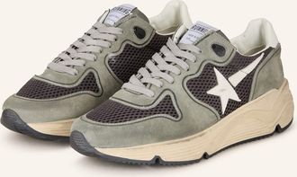 Golden Goose Sneaker Running Sole gruen