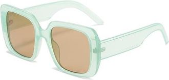 Generic Lunettes De Soleil D&eacute;coratives For Hommes, Monture Large, For Lext&eacute;rieur, For Les Vacances Et Le Sport, For Femmes(Green)
