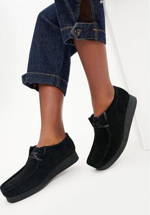 Clarks Halbschuhe Wallabee Evo Sh 26174746 Schwarz