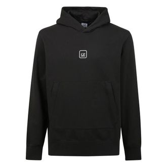 C.P. Company Grafischer Kapuzenpullover - - Sweatshirts & Hoodies - Herren - Schwarzk - S