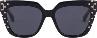 Moschino Femme, Accessoires, Noir, Taille: ONE Size Mos207/S Lunettes de soleil carr&eacute;es