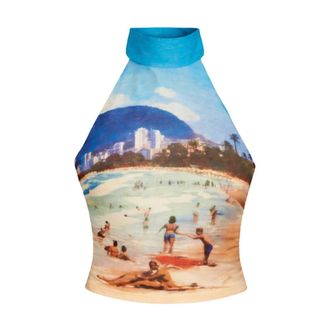 Cult Gaia Femme, Tops, Multicolore, Taille: 38 FR Bina Top