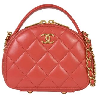 Chanel Pre-owned Sac pochette Matelasse Ap3088 - Femme - Pre-owned - Rouge - Taille: ONE Size
