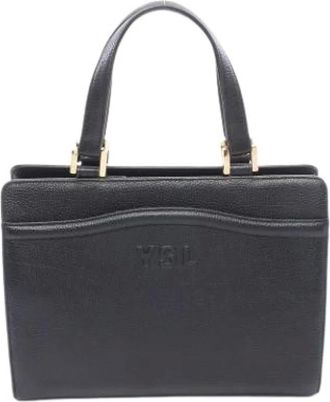 Saint Laurent Sac &agrave; main vintage Pre-owned - Femme - Pre-owned - Noir - Taille: ONE Size