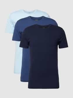 Ralph Lauren Slim Fit T-Shirt aus reiner Baumwolle im 3er-Pack