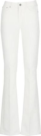 Dondup Femme, Jeans, Blanc, Taille: W30 Flared Jeans
