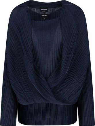 Giorgio Armani Top - Bleu