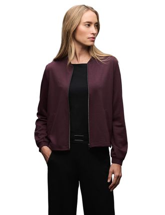Street One Blouson mit Glitzerdetails jazz berry 38