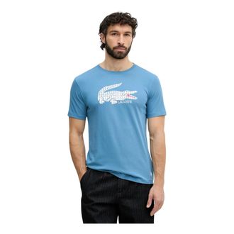 Lacoste Homme, Tops, Bleu, Taille: 2XL T-shirt