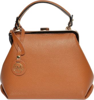 Roberta M Bicolore Lederhandtasche