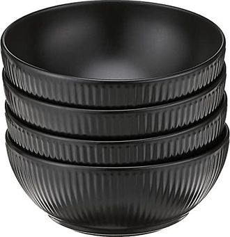 Bodum 11815-259 Douro 4 STK. Porzellanschüsseln 0.48 l, ø 14.5 cm, Porzellan