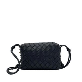 Bottega Veneta Pre-owned Leder Schultertasche - - Pre-owned - Damen - Blau - ONE SIZE