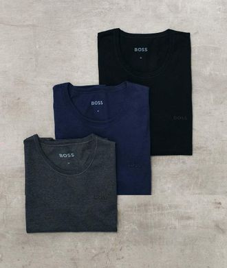 HUGO BOSS 3er-Pack T-Shirts in verschiedenen Farben-Blau