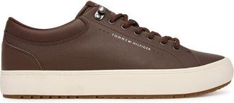 Tommy Hilfiger Sneakers Harlem Lth Vulc Cleat Winter FM0FM05950 Braun