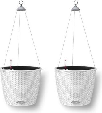 Lechuza Nido Cottage 28 weiß 15190, 27x27x23 cm (Packung mit 2)