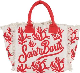 MC2 Saint Barth Femme, Sacs, Rouge, Taille: ONE Size Vanity Rug Tote Bag