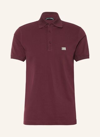 Dolce & Gabbana Piqu&eacute;-Poloshirt rot