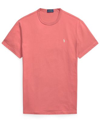 Ralph Lauren T-Shirt aus Baumwolle mit Logo-Aufn&auml;her, Classic Fit in