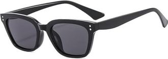 Generic Lunettes De Soleil Conduite For Hommes &Agrave; Monture Fine, For Femmes En D&eacute;placement Et Vacances(Black)
