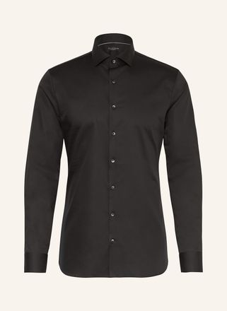 Olymp Hemd No. Six Super Slim schwarz