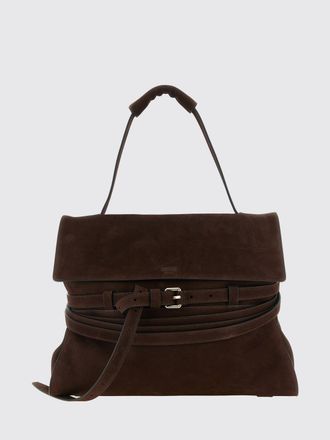 Moschino Sac Port&eacute; &eacute;paule MOSCHINO COUTURE Femme couleur Marron