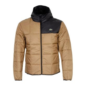 Lacoste Doudoune 100% polyester - Homme - Vestes - Brun - Taille: XS