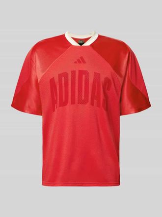 adidas Regular Fit Sport T-Shirt mit Label Print