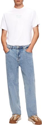 LTB Jeans Jeans Herren Marino 5 - Loose Mid Rise Basic-5-Pocket Light Wash Blau aus Baumwollgemisch - Gr&ouml;&szlig;e W38L34