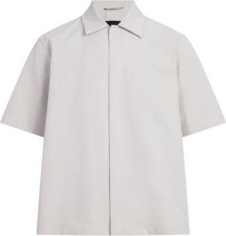 Herno Chemise col classique &agrave; manches courtes