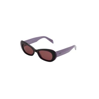Retro Superfuture Lila Sonnenbrille Izipho Stil - - Accessories - Damen - Lila - 52 MM