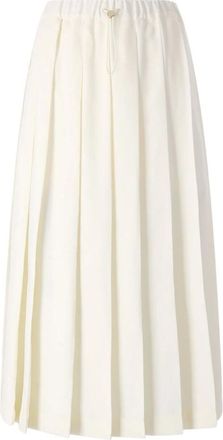 Fabiana Filippi Femme, Jupes, Beige, Taille: 38 FR Midi Skirts