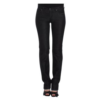 Ermanno Scervino Slim Jeans Denim Hose Skinny Leg Stretch - - Jeans - Herren - Schwarzk - W26