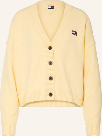 Tommy Jeans Strickjacke gelb