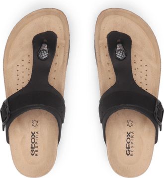 Geox Zehentrenner Geox D Brionia K D35LSK 00032 C9999 Schwarz