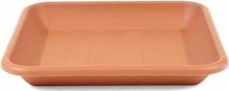 Siena Garden 182-001GA Untersetzer Quad. 20cm zu Quadro 23, Terracotta
