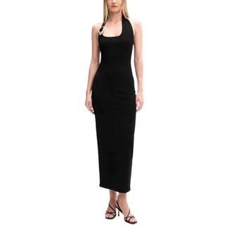 HUGO BOSS Femme, Robes, Noir, Taille: 42 FR Robe Shagar