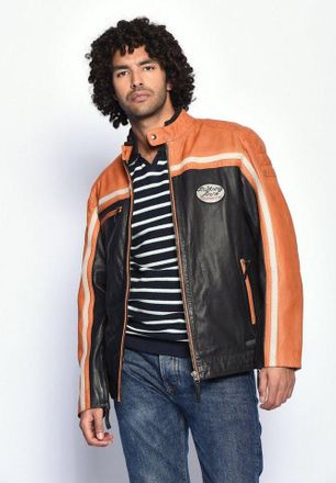 Mustang Jeans Lederjacke Gunner