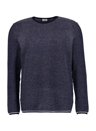 Joop Herren Pullover blau unifarben