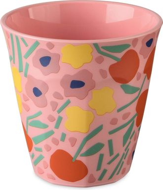 Koziol Becher NORA CUP M BLOOMS sweet pink