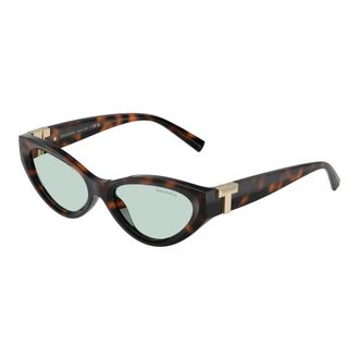 Tiffany & Co. Stilvolle Sonnenbrille in Blauton - - Accessories - Damen - Braun - 54 MM