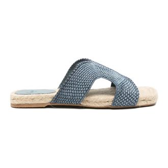 Castaner Femme, Chaussures, Bleu, Taille: 39 EU Pura Flat Sandal