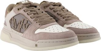Amiri Calfskin Leather Sneakers - Gray