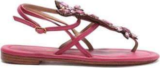 Maliparmi Maliparmi, Femme, Chaussures, Rose, Taille: 40 EU Shiny Butterfly Sandal