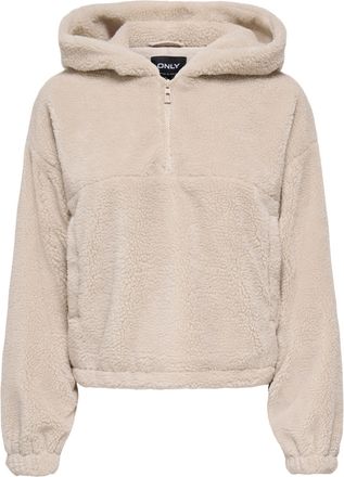 Only Damen Onlsiena Teddy Anorak Life Cc OTW, Pumice Stone, x_s