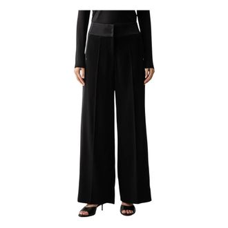 Patrizia Pepe Palazzo-Hose - - Trousers - Damen - Schwarzk - M