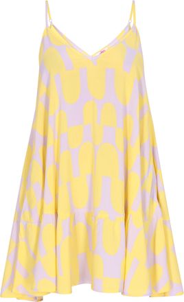Mymo Kleid Frauen gelber Flieder