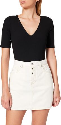 Pepe Jeans London Damen Rock Maddie Mix, 000 Denim, L